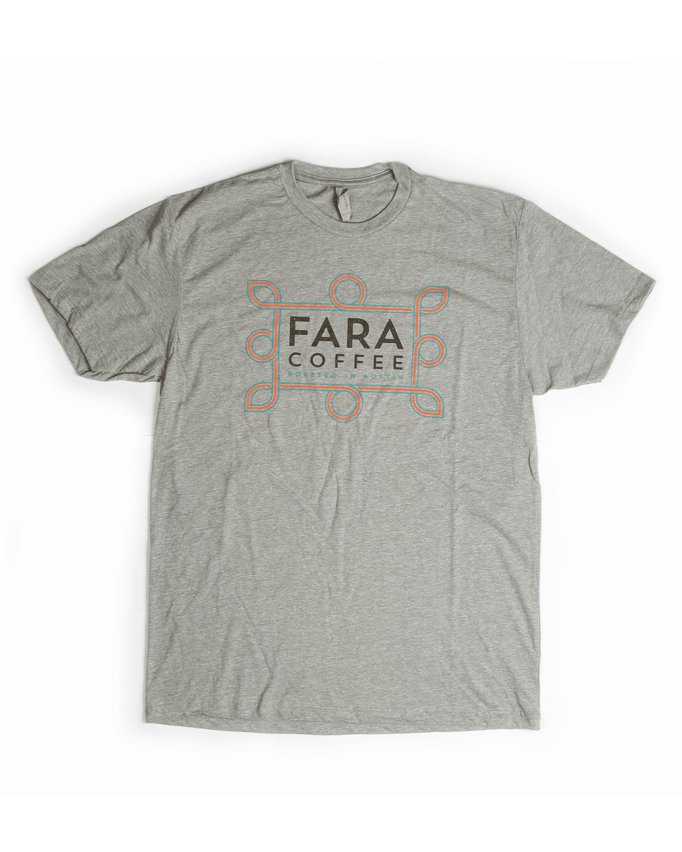 Fara Logo Tee - Grey – Fara Coffee